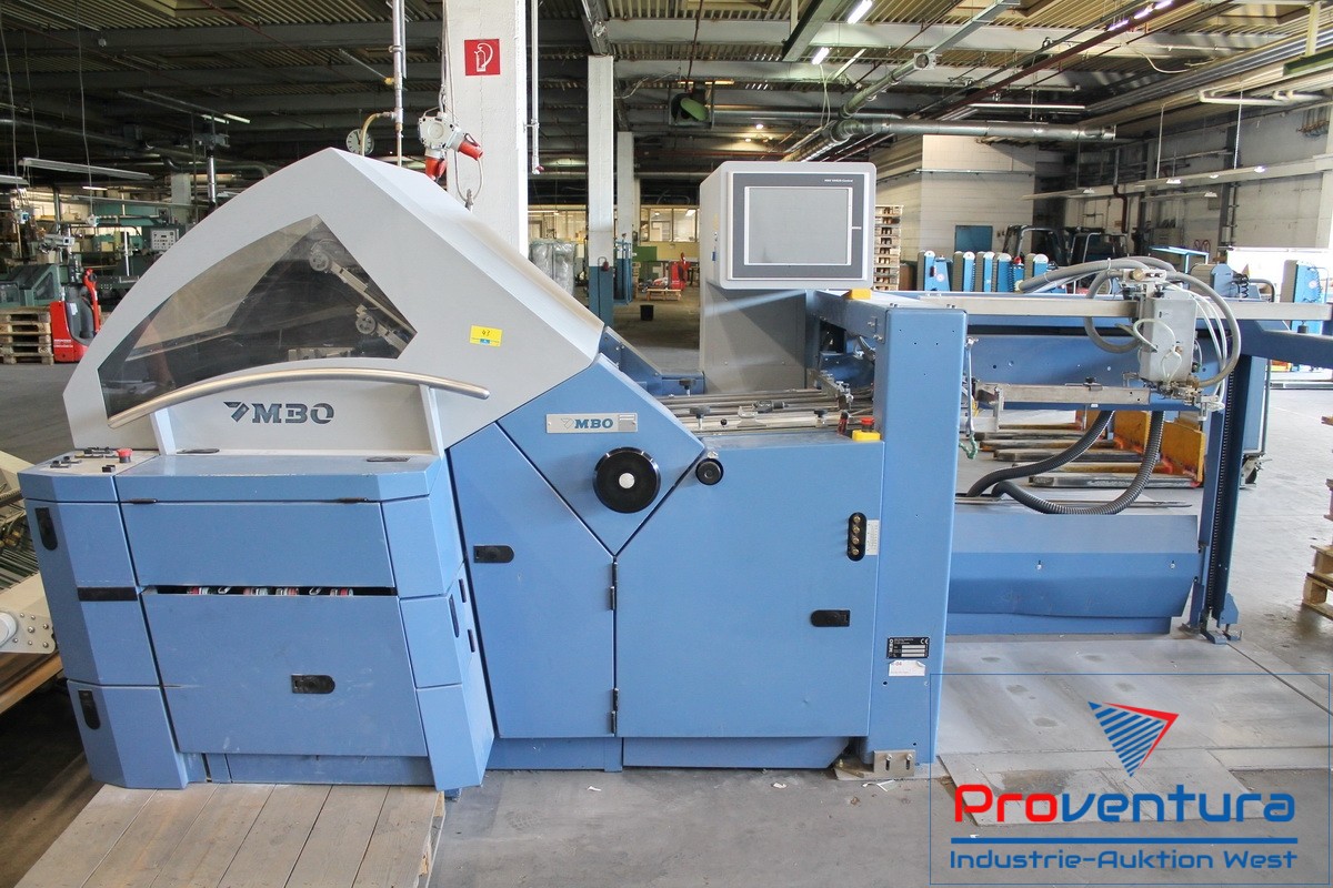 Insolvenz-Auktion Rollen-Bogenoffset Druckerei, ca. 300 Pos. Druck ...