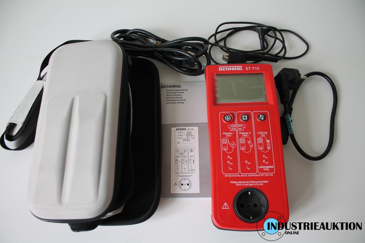 Elektrogeräte-Tester BENNING ST 710 | Elektrogeräte-Tester BENNING ST ...